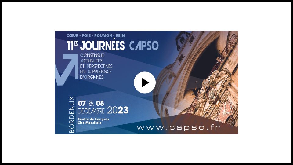 CAPSO – 13es Journées CAPSO Consensus, Actualités et Perspectives en ...